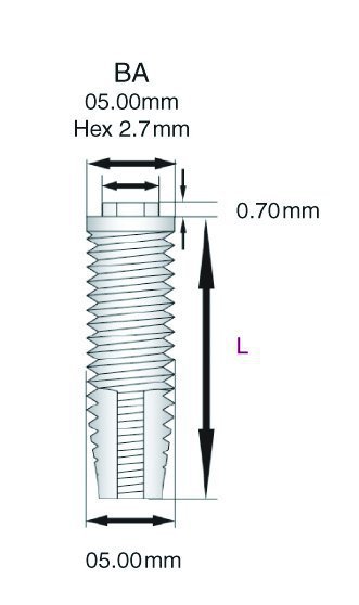 Southern Implants External Hex Cylindrical Dental Implant | SpotImplant