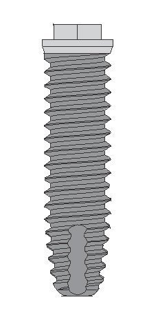 Southern Implants External Hex (Cylindrical) INPi Dental Implant ...
