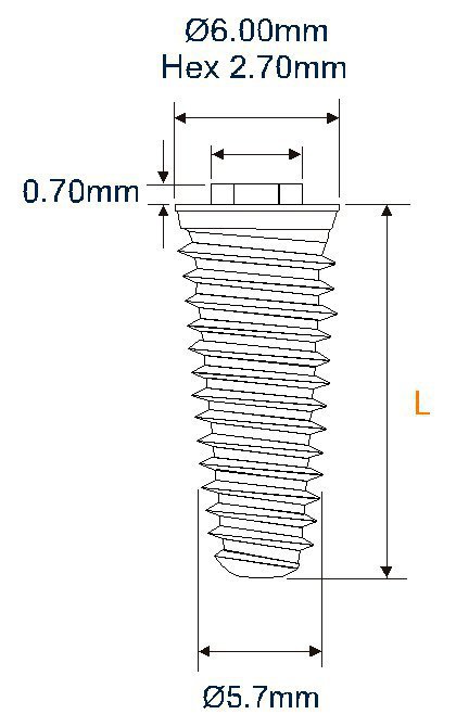 Southern Implants External Hex (Tapered) Dental Implant | SpotImplant