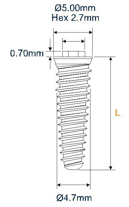 Southern Implants External Hex (Tapered) Dental Implant | SpotImplant