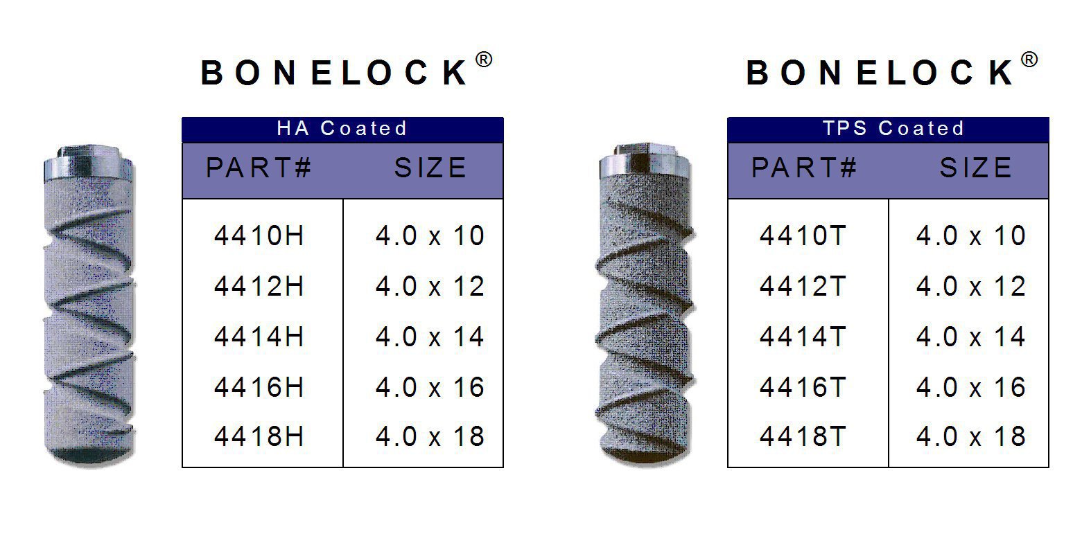 Swiss Implants Bonelock Hex Top Dental Implant | SpotImplant