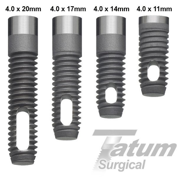Tatum Surgical Screw Root Form Dental Implant | SpotImplant