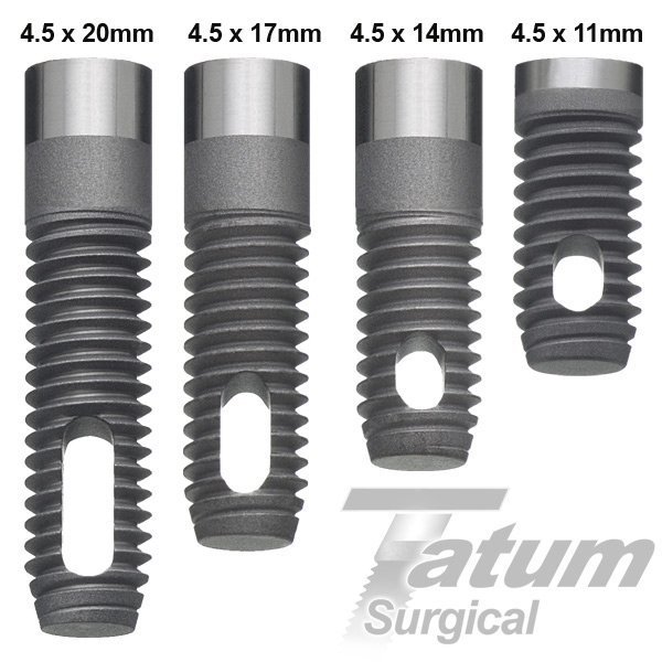 Tatum Surgical Screw Root Form Dental Implant | SpotImplant