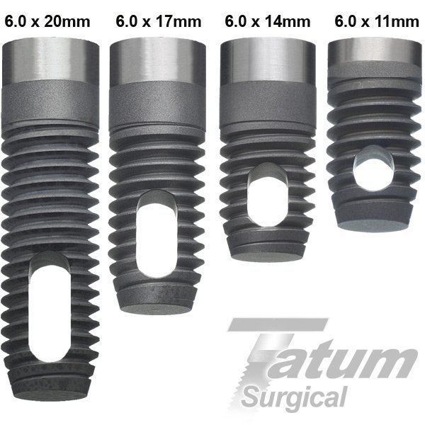 Tatum Surgical Screw Root Form Dental Implant | SpotImplant