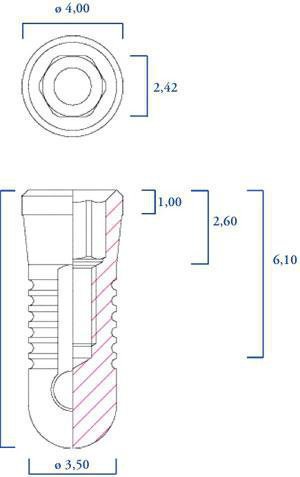 TFI System Cylindrical Bullet Dental Implant | SpotImplant